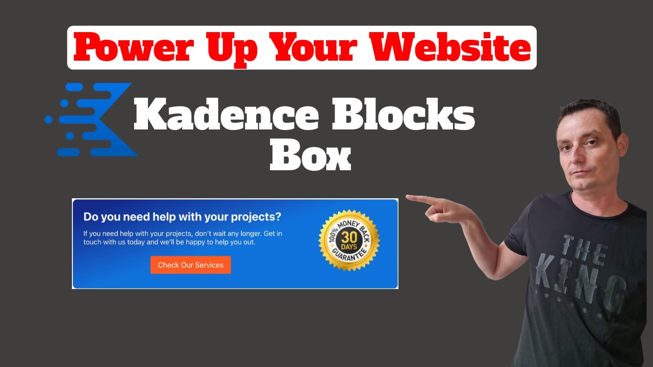 Power Up Your Website: Create Kadence Blocks Box